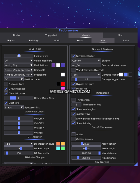TF2 Fedoraware 免費輔助 自瞄|自動開槍|雜項【共享軟體遊戲資源】夢遊電玩論壇 - GAME735.COM